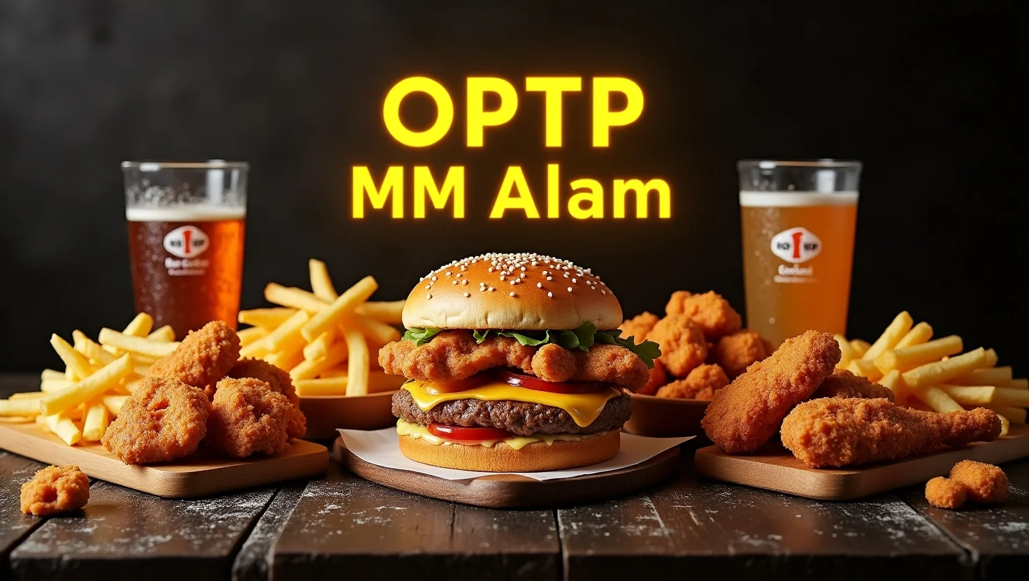 OPTP MM Alam || Menu, Location, and Dining Experience - Fast Food Menu