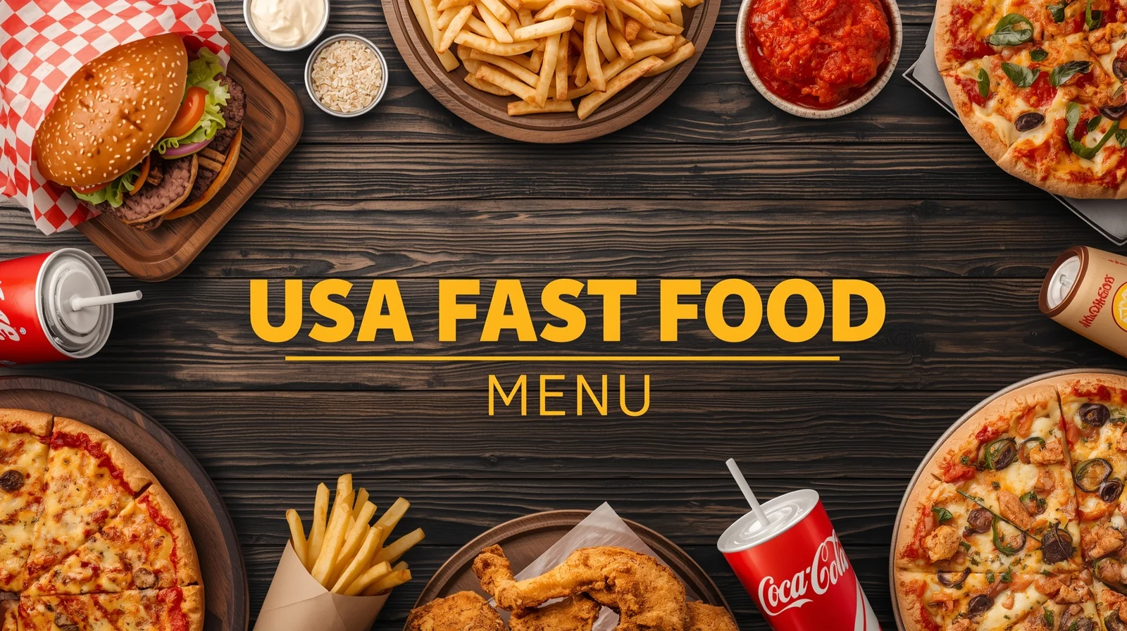 USA Fast Food Menus, Prices & Deals 2025 - Fast Food Menu
