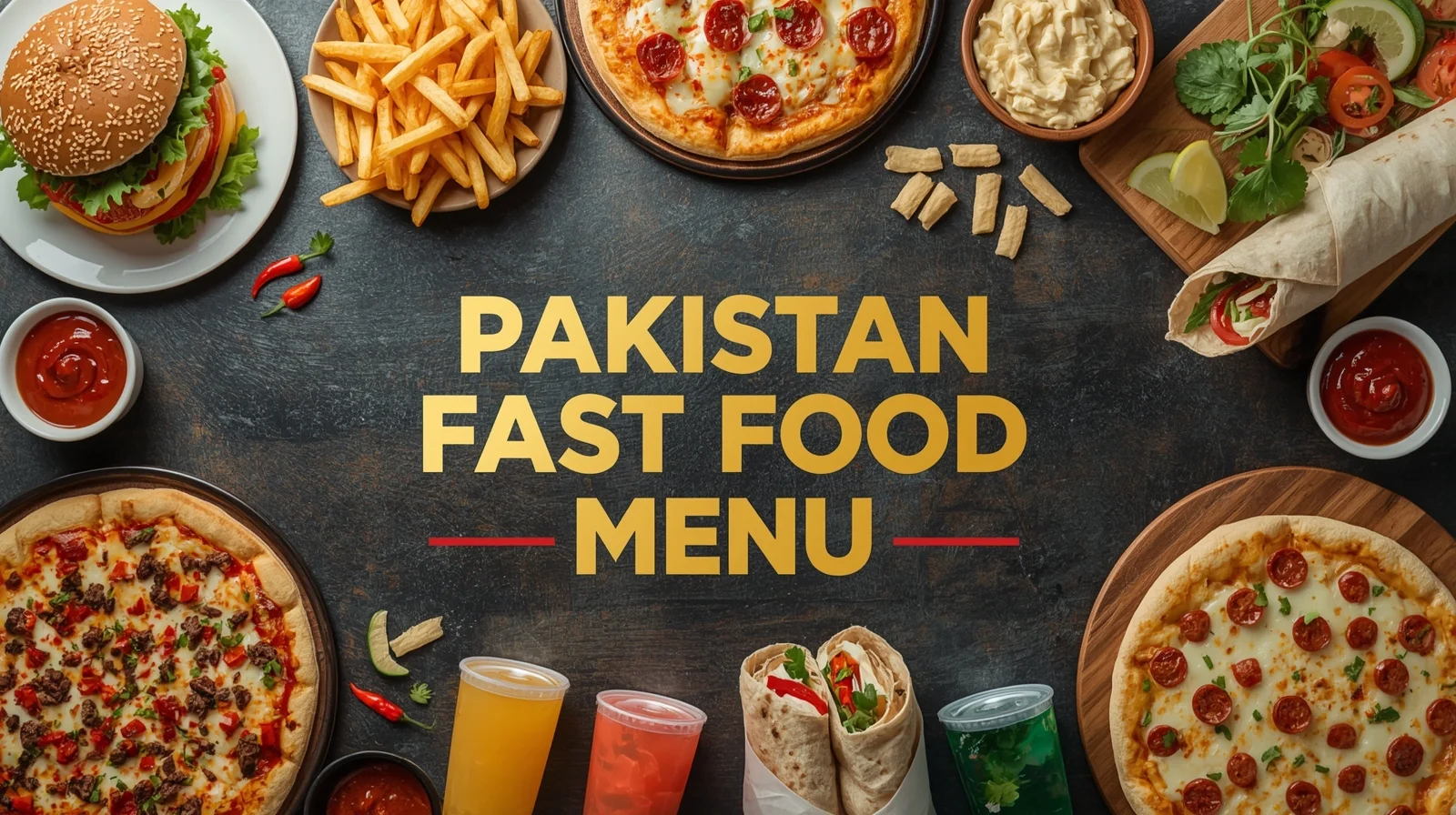 Pakistan Fast Food Menus, Prices & Deals 2025 - Fast Food Menu