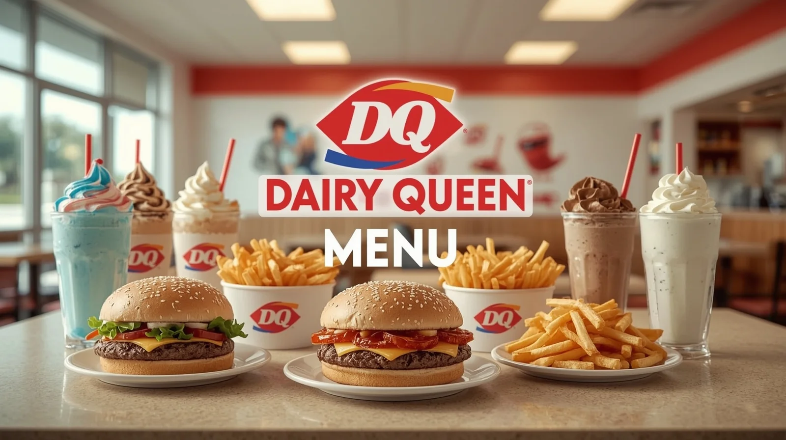 Dairy Queen Menu with Prices (USA 2026) - Fast Food Menu